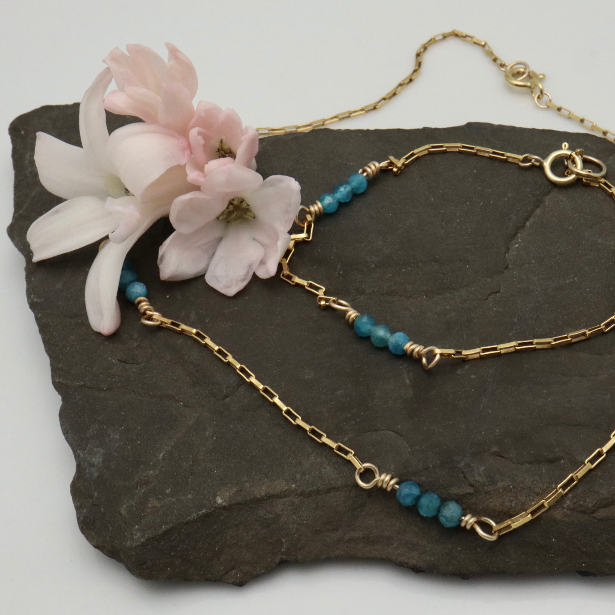 Lani collection makena apatite necklace | Orange Avocado Jewelry ...