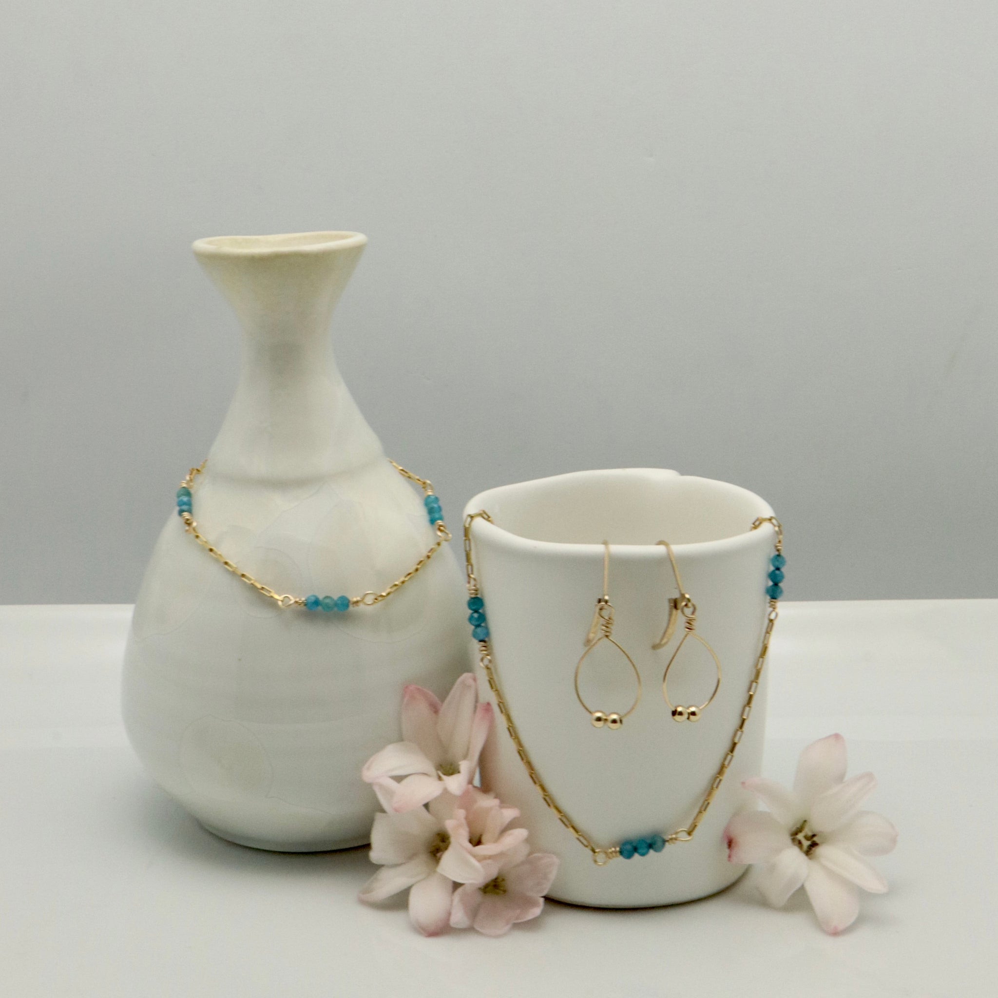 Lani collection makena apatite necklace | Orange Avocado Jewelry ...